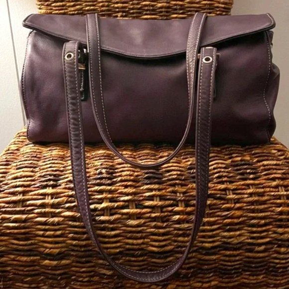 Perlina | Bags | Perlina Purple Purse | Poshmark